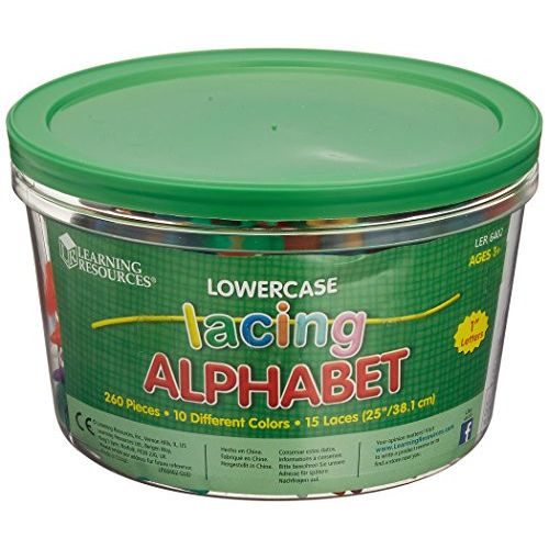 Lowercase Lacing Alphabet