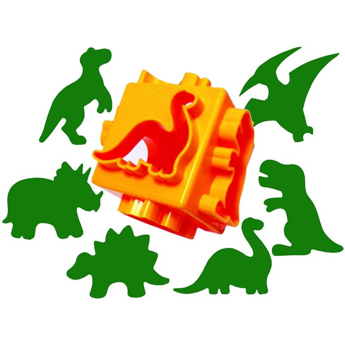 Cutter Cubes Dinosaur Dough