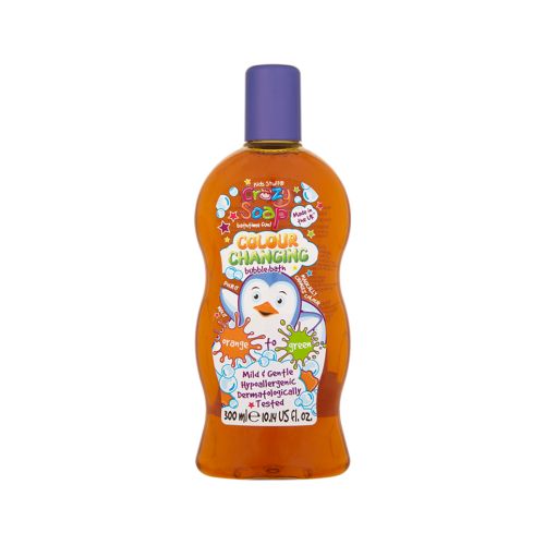 Crazy Soap Colour Changing Bubble Bath Orange to Green