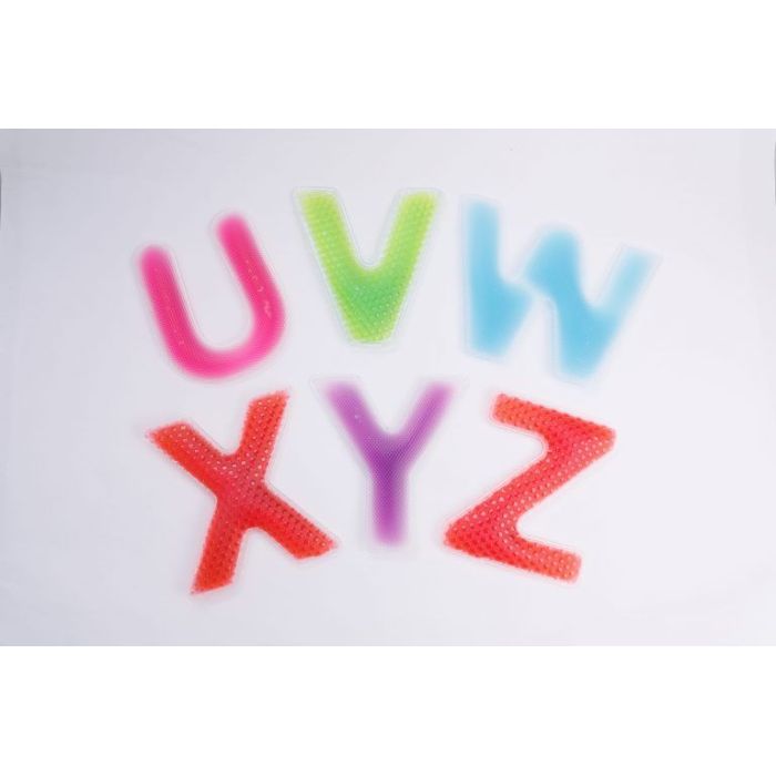 Textured Jelly Alphabet (Upper Case)