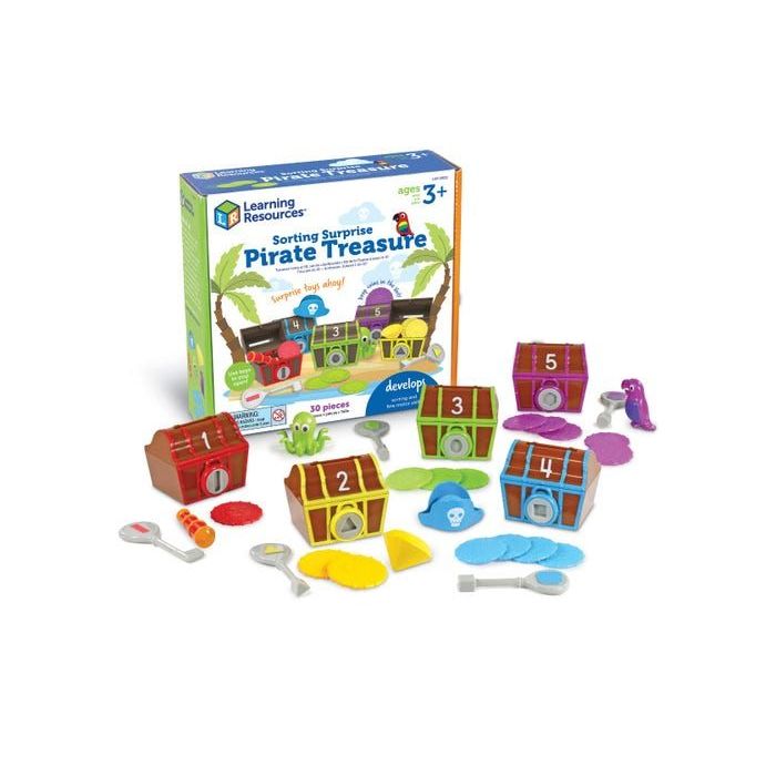 Sorting Surprise Pirate Treasure