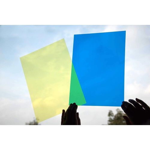 Colour Acetate Sheets - Pk5
