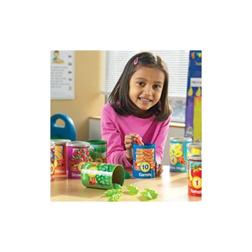 1 to 10 Counting Cans