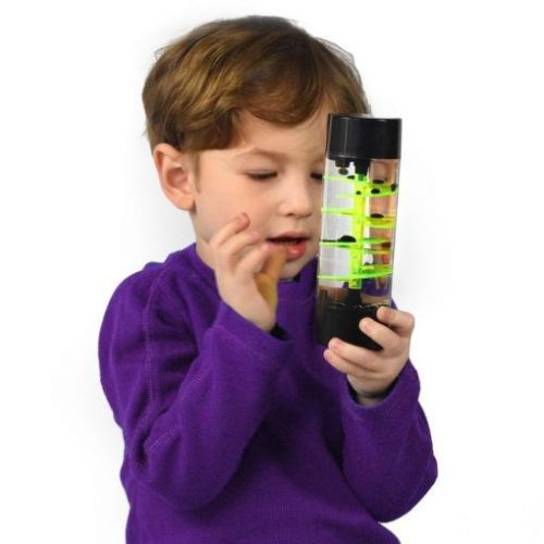 Green & Black Spiral Liquid Timer