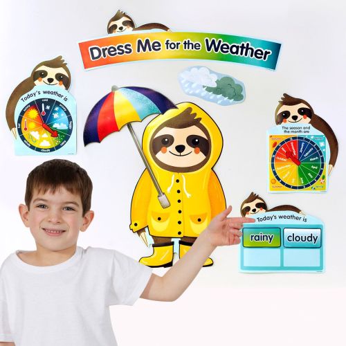 Dress me for the weather bulletin board set