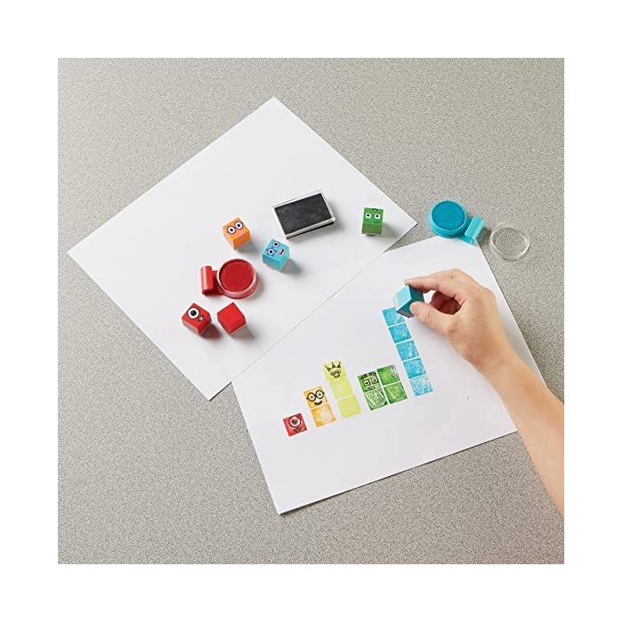 Number Blocks Stampoline Park Stamp Activity Set