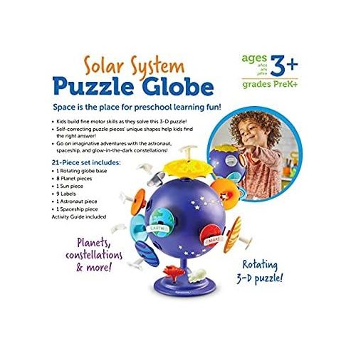 Solar System Puzzle Globe