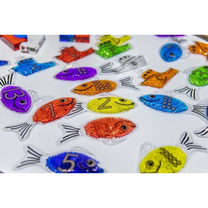 Rainbow Gel Number Fish