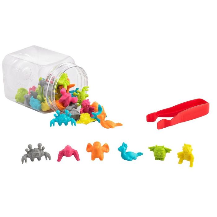 Monster Counters Earth Colours 36pieces