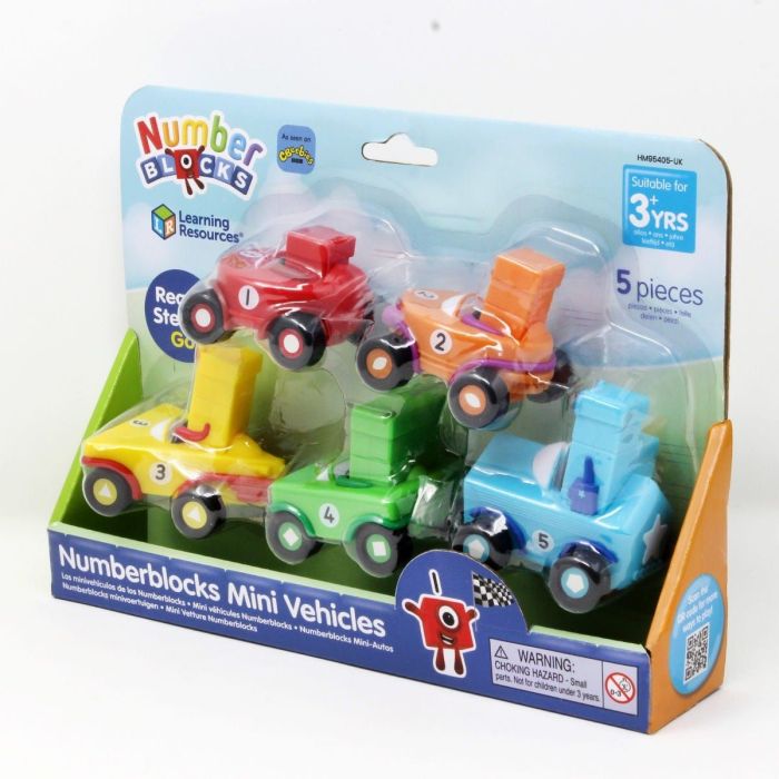 Numberblocks Mini Vehicles Set
