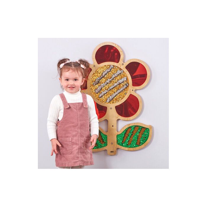 TTS Mark Making Sequin and Mirror Daisy Frame Outdoor giant plastic ...